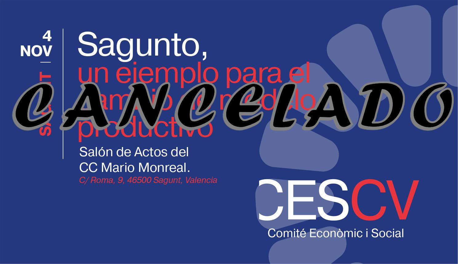 CANCELADO Sagunto un ejemplo para el cambio de modelo productivo ...